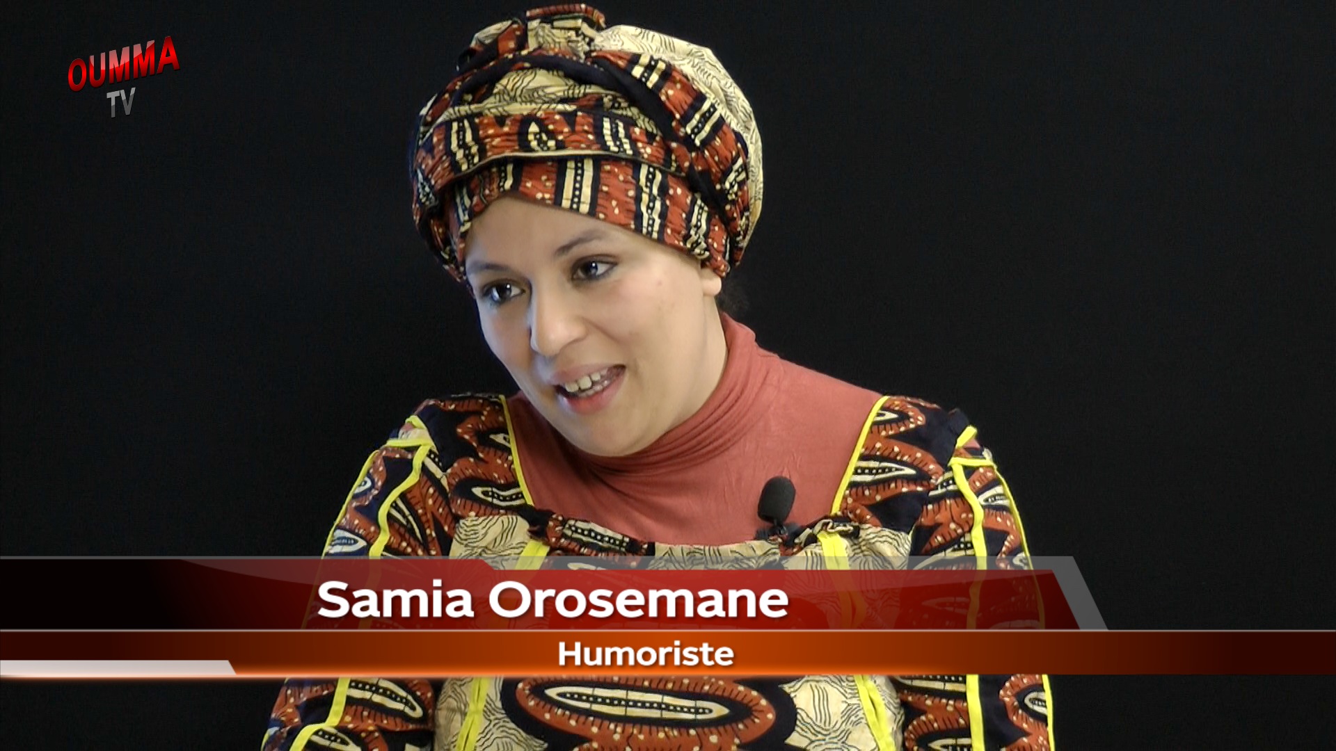 Samia Orosemane dévoile son humour